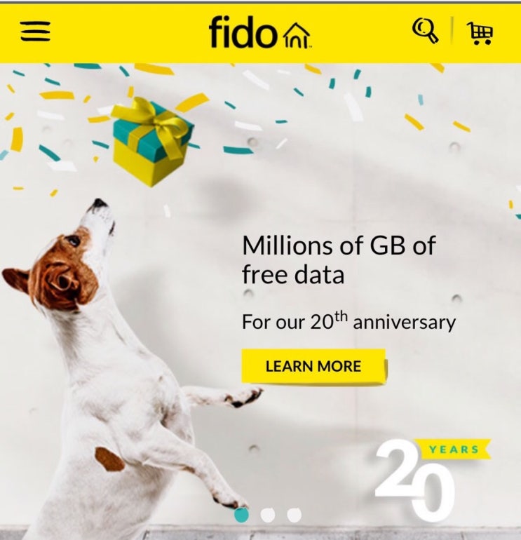 [캐나다 생활정보] Fido 20주년 기념 1G데이터 무료로 받자! : 네이버 블로그