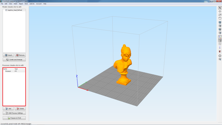 Simplify3D - 기본 설정 : 네이버 블로그
