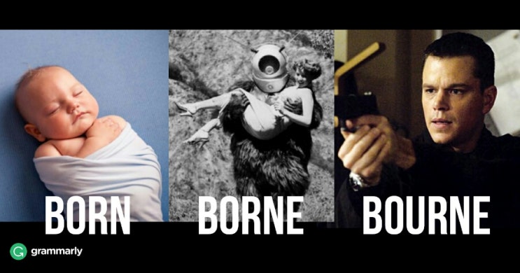 본!~ born과 borne이 차이 : 네이버 블로그