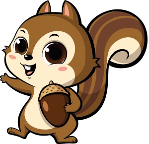 브랜드디자인/캐릭터디자인/로고디자인/다람쥐캐릭터/모디디자인연구소 : 네이버 블로그