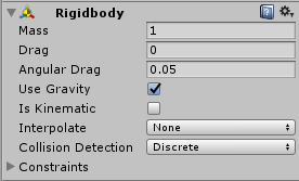 ( Unity쨩 - 3일차 ) RigidBody 사용 : 네이버 블로그