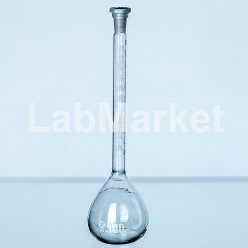 유리실험기구 중 카시아 메스플라스크(LM.FL-025),Cassia Flask,카시아 플라스크입니다. -랩마켓- : 네이버 블로그