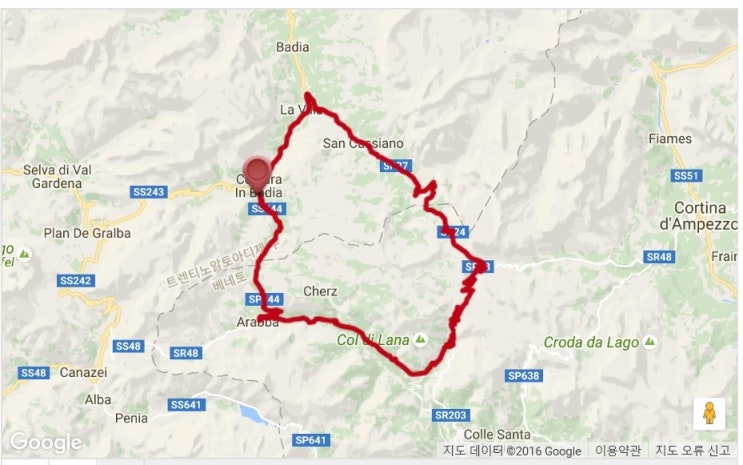 16/9/11 이탈리아 돌로미티 자전거 여행 (3) Passo Falzarego Pass - Passo Valparola ...