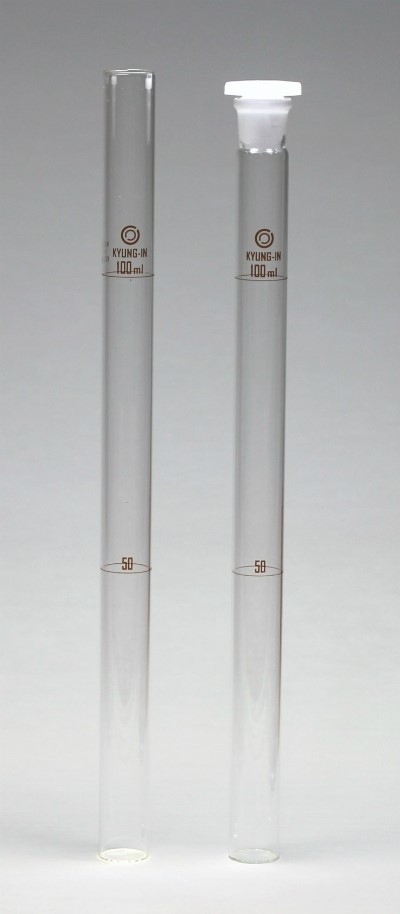 TU1100 장형공전비색관 네슬러관 Nessler Tube Tube, Nessler, With stopper, Long type ...