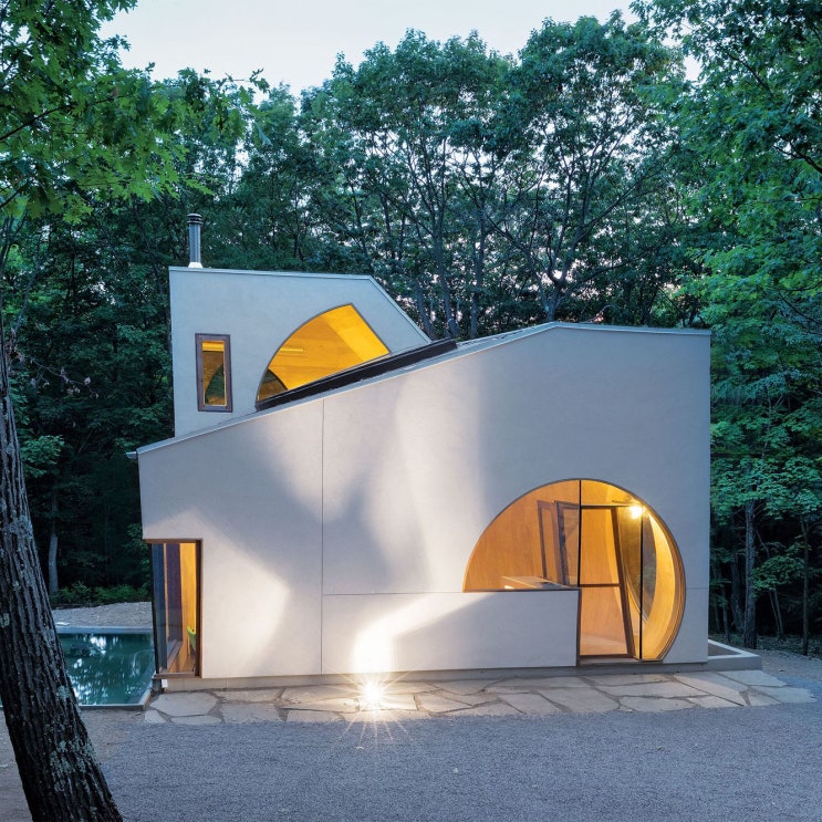 예술가의 전원주택 ｜ 조각하듯 집을 짓다. Ex of In House by Steven Holl Architects : 네이버 블로그