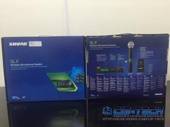 [SHURE] SLX 시리즈 무선마이크 시스템 입니다 : 네이버 블로그
