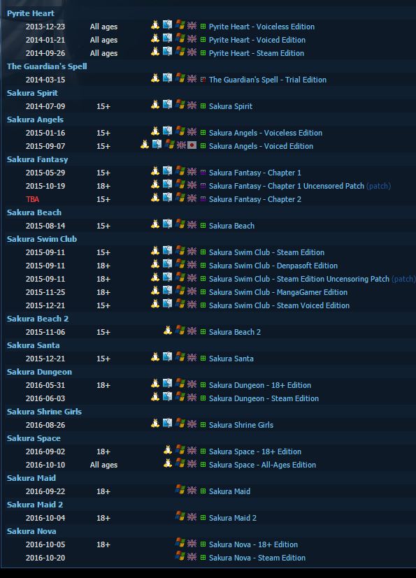 [후방주의] 스팀에 유행하는 [Sakura] 시리즈에 대한 잡담 : 네이버 블로그