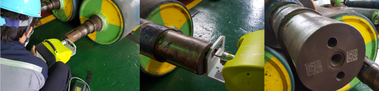 [휴대용타각기] XM700 휴대용 타각기 철강 롤러 바코드 타각 : 네이버 블로그