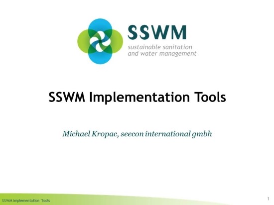 SSWM Implementation Tools : 네이버 블로그