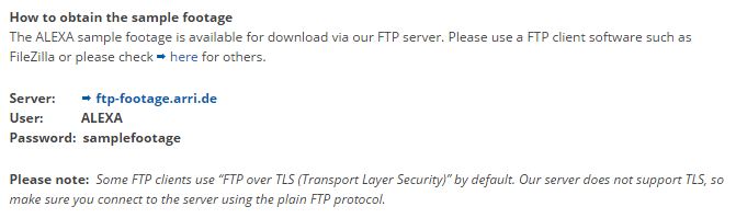 Arri 알렉사 Sample Footage, LUT(Look up table) 다운로드 : 네이버 블로그