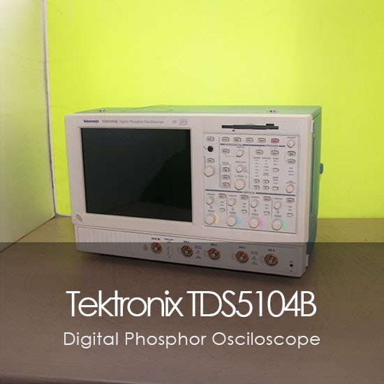 중고오실로스코프 렌탈/대여/판매 텍트로닉스 Tektronix TDS5104B 4Ch, 1GHz Digital Phosphor ...