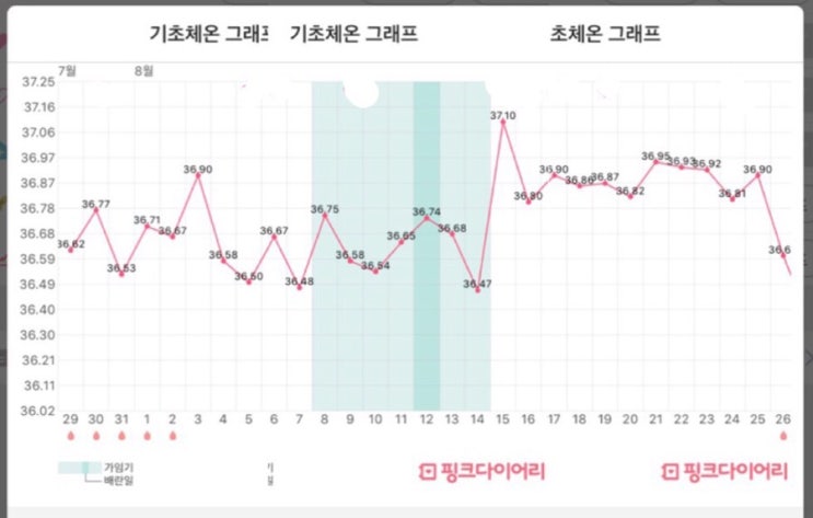 유산후 자연임신 기초체온법그리고 배란테스트기 네이버 블로그