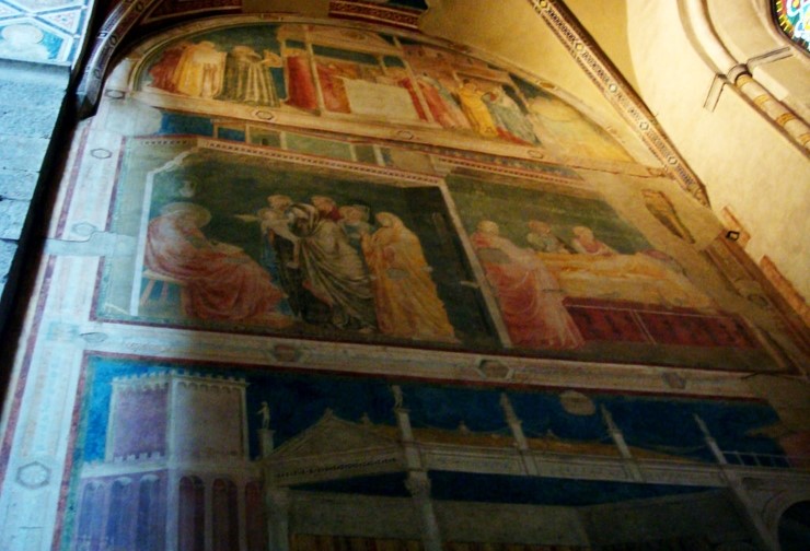 산타 크로체 페루찌 예배당(Peruzzi Chapel)의 조토 프레스코, Firenze : 네이버 블로그