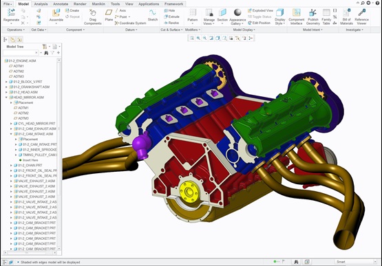 Creo Parametric의 3D 설계 기능 : 네이버 블로그