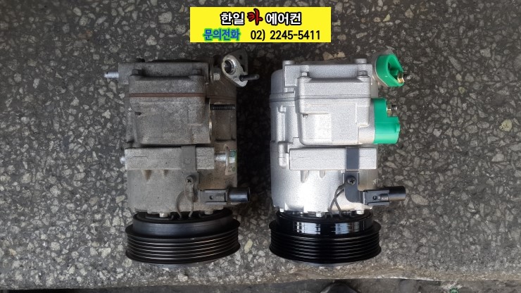 자동차에어컨 소음 문제 차량에어컨 켰을때 소리가 나고 이유모를 소음이 발생한다면 콤프레샤 베어링 문제의 경우 베어링교체