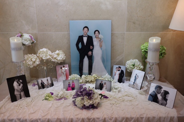 결혼준비26 웨딩 포토테이블 액자 제작하기 아크릴액자 셀프 포토테이블 가성비 최고 네이버 블로그