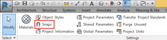 레빗(revit) 스냅(snap)을 유용하게 이용하는 방법 : 네이버 블로그