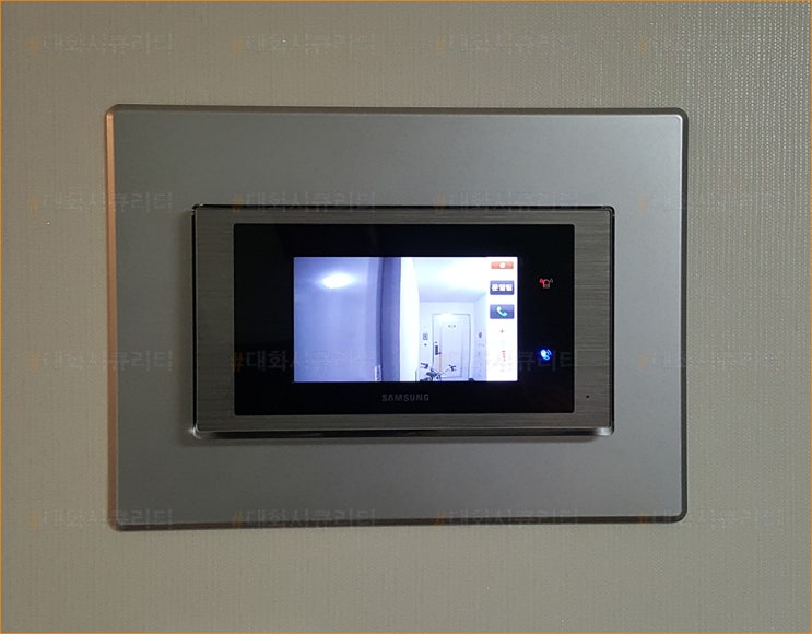 용인 수지 상현동 동일스위트 삼성비디오폰 SHT-3527XM 설치. : 네이버 블로그