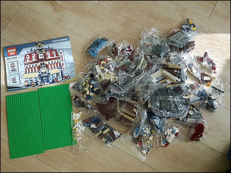 [非LEGO] [레핀,LEPIN] 15002 까페코너(CAFE CORNER )- 조립편 : 네이버 블로그
