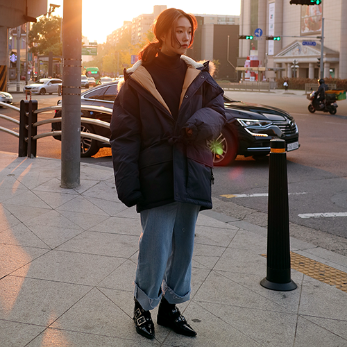 뉴발란스 블랙프라이데이엔 카메라맨 아웃도어 패딩 구매각 네이버 블로그