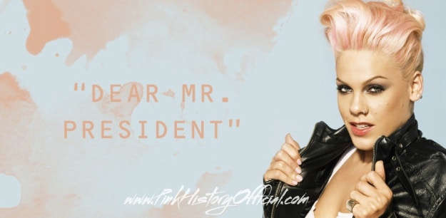 P!NK - Dear Mr.President (feat. Indigo Girls) 라이브/가사/해석/듣기 : 네이버 블로그