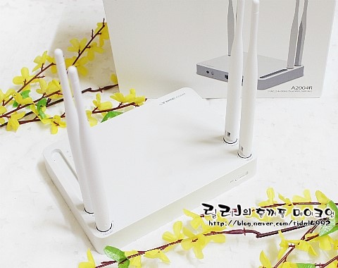 무선공유기 ipTIME A2004R , 공유기 2대 연결해서 사용하고 있어요~ : 네이버 블로그