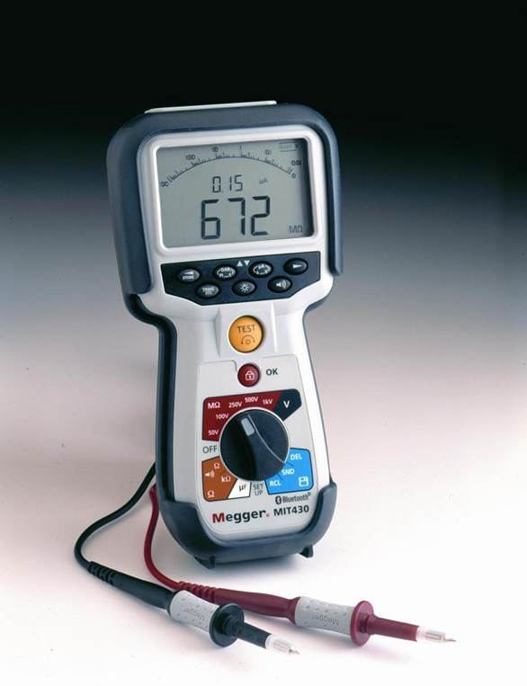 [Megger] MIT410 1KV 절연 저항 측정기 : 네이버 블로그