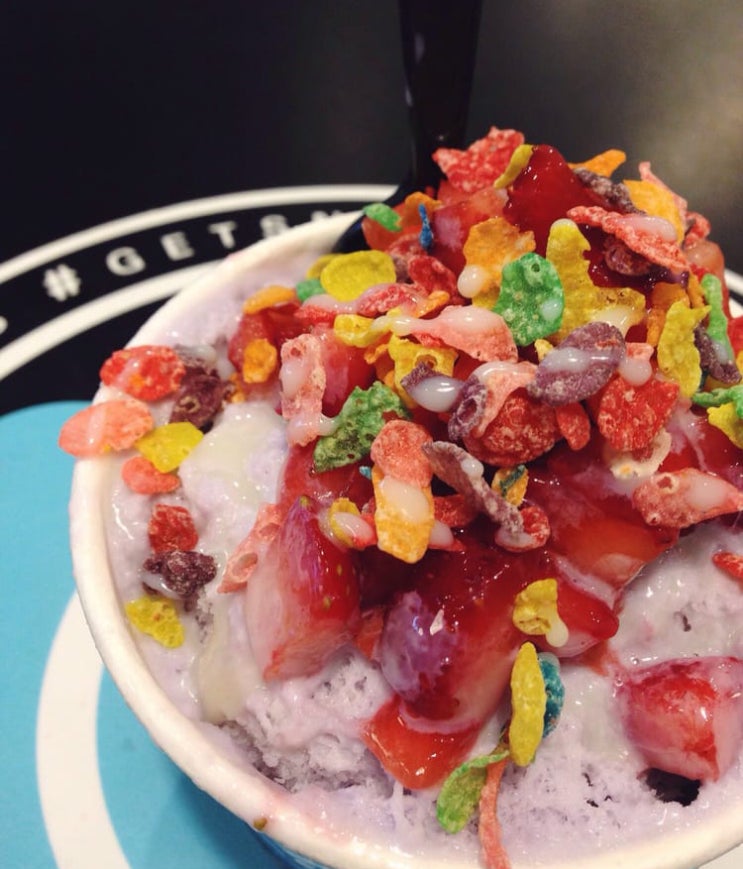 [로스앤젤레스 맛집] 무지개 빛깔 빙수와 아이스크림의 조화, 스노우플레이크 (Snowflakes Shaved Ice) : 네이버 블로그