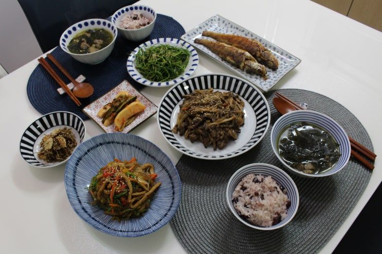 남편 생일상 차리기 생일상메뉴 한식생일상 아침생일상 생일상플레이팅 남편생일 남편생일상차림 네이버 블로그