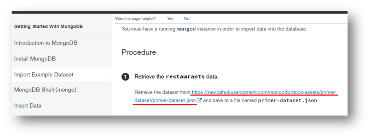 mongoDB 테스트용 json파일 import 및 document(bson) 조회 가이드 : 네이버 블로그