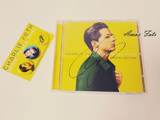 Charlie Puth (찰리 푸스) 싸인 CD 당첨! : 네이버 블로그
