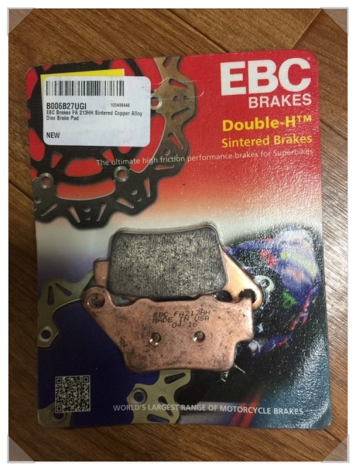 [BMW F800GS] EBC Brakes FA 213HH Sintered Copper Alloy Disc Brake Pad ...