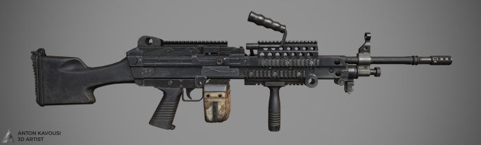 M249 분대자동화기(SAW) 개발사 (1): SAW 컨셉, 그리고 XM106 : 네이버 블로그