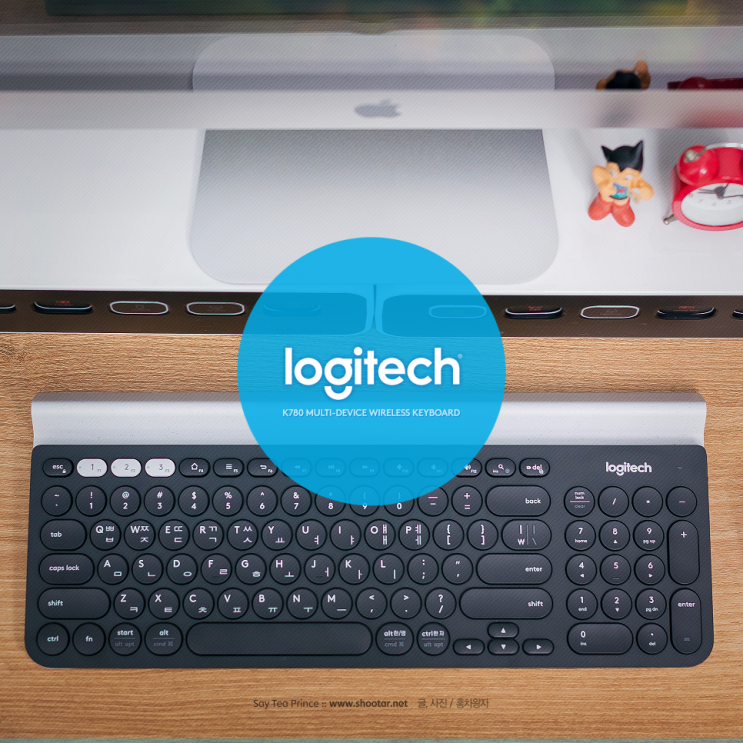 데스크탑 무선 키보드 로지텍 K780 : 네이버 블로그
