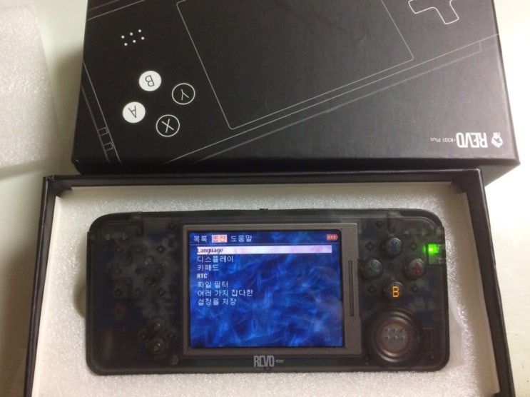 [레트로게임] "revo k101+ 블랙 클리어" (gba 클론 제품) 구입했습니다!!! ㅜ : 네이버 블로그