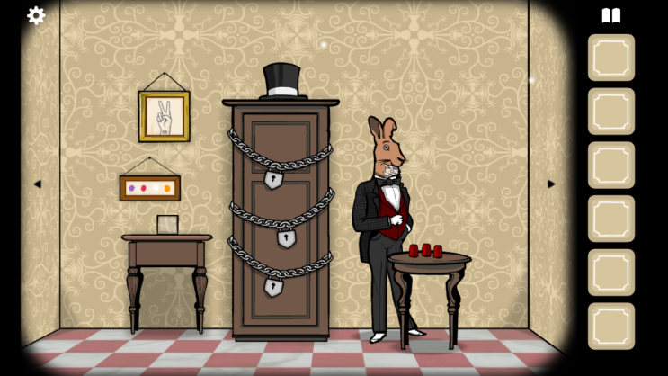 Rusty Lake Hotel 공략 / 러스티 레이크 호텔 공략 / 2.ROOM 4 Mr.Rabbit : 네이버 블로그