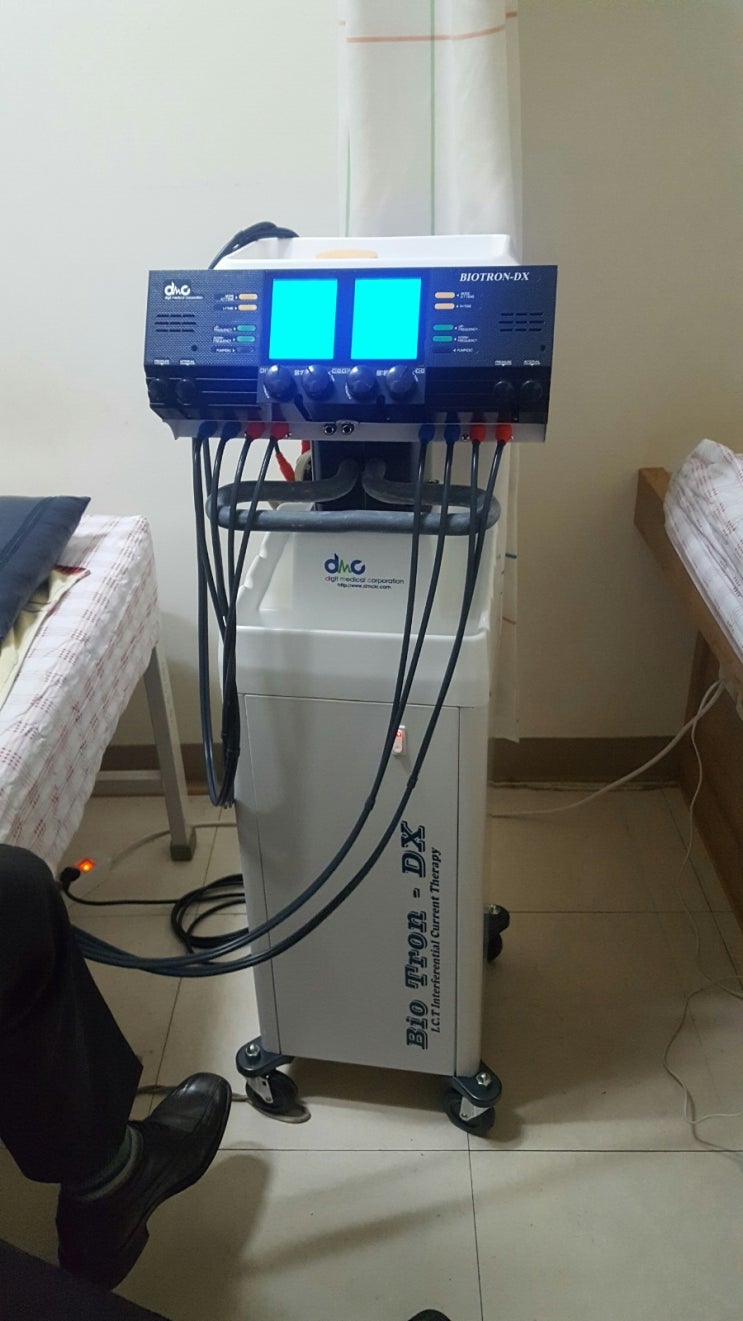 간섭파치료기/전기치료기/ICT/저주파치료기/TENS Biotron DX-II ,복합전기치료기를 뉴고려병원 물리치료실에 ...