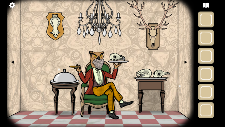 Rusty Lake Hotel 공략 / 러스티 레이크 호텔 공략, 마지막 엔딩 / 6. ROOM 6 Mr.Owl : 네이버 블로그