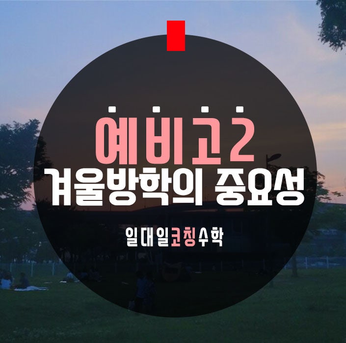 방이동 수학학원 일대일코칭수학학원 예비 고2 현재 고1 수학 겨울방학의 중요성에 대하여 네이버 블로그