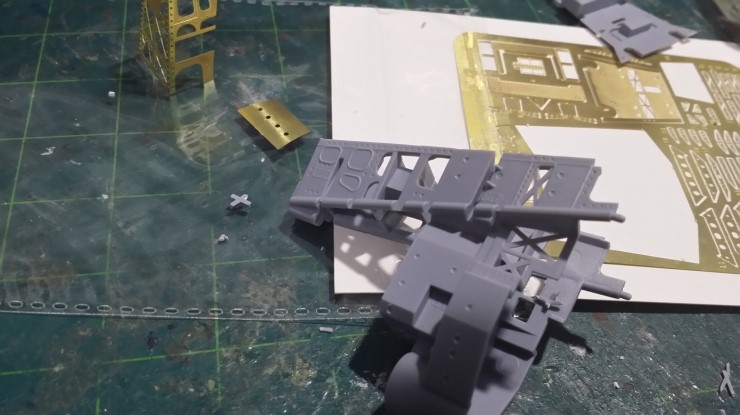 1/350 Kongo 1944 (Aoshima) #03 함교 : 네이버 블로그