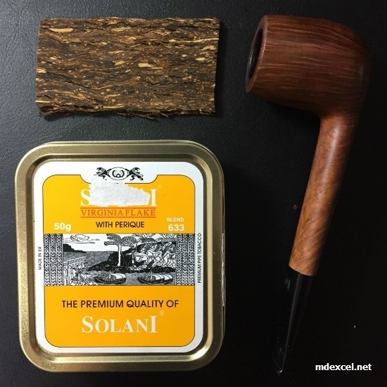 [파이프담배,연초,평점4.0] Solani - 633: Virginia Flake with Perique 버지니아 플레이크 위드 ...