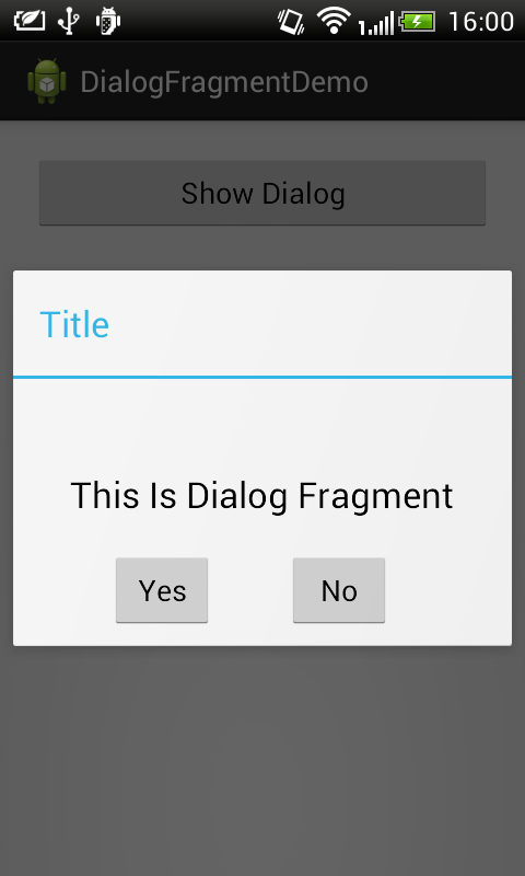 [Android] DialogFragment 에서 background 화면 클릭하지 못하게 만들기 : 네이버 블로그