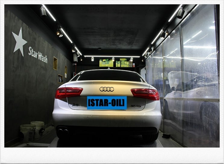 송파 스타오일 아우디 C7 A6 35tdi 독일 리퀴몰리 디젤하이테크 5w 40 합성엔진오일교환 흡기필터에어컨필터 교환