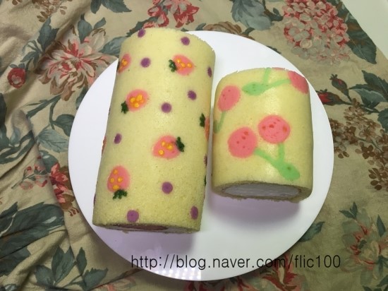 일러스트 롤케이크 : 네이버 블로그