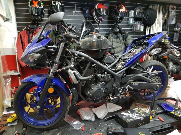 야마하 Yzf R3 교통사고 보험처리 Before And After 네이버 블로그