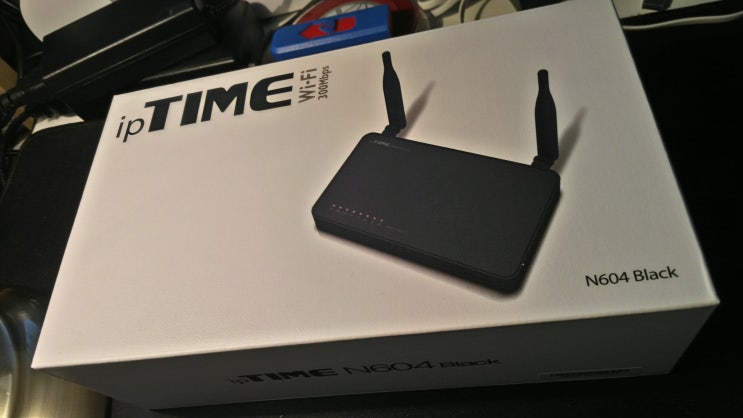 유무선 공유기 [가성비,디자인 갑] iptime N604 black - 구매 후기 : 네이버 블로그
