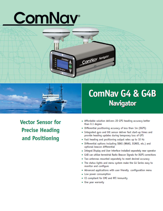 COMNAV G4 & G4B Navigator : 네이버 블로그