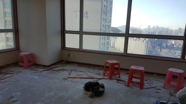 부산인테리어필름 재송동 센텀파크 1단지 59평형 인테리어필름 시공전 사진 네이버 블로그