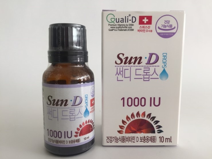 유산균박사입니다. 비타민D 보충을 도와줄 썬디 드롭스1000 IU를 소개합니다. : 네이버 블로그