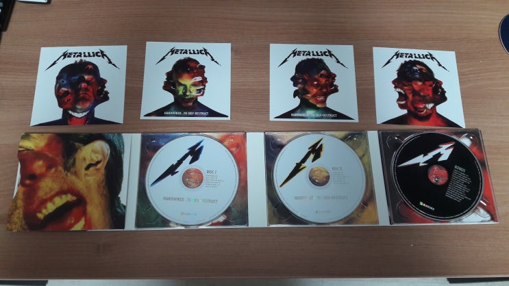 [리뷰]Metallica - Hardwired...To Self-Destruct (3CD Deluxe Edition) : 네이버 블로그